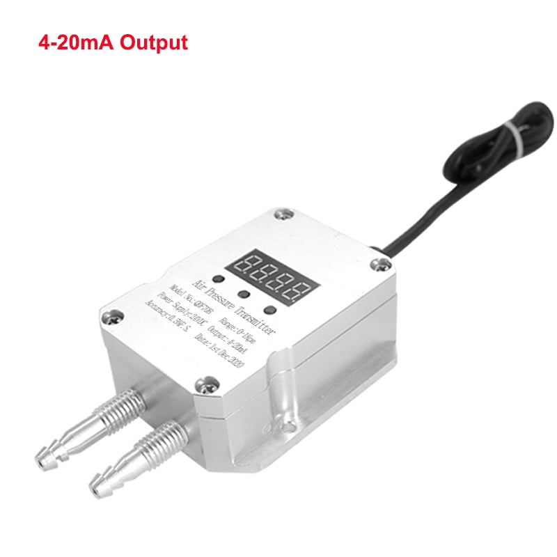 LED Output 4-20 mA-0 - 5Kpa-Air or.Com Pressure Transducer, Input by ...