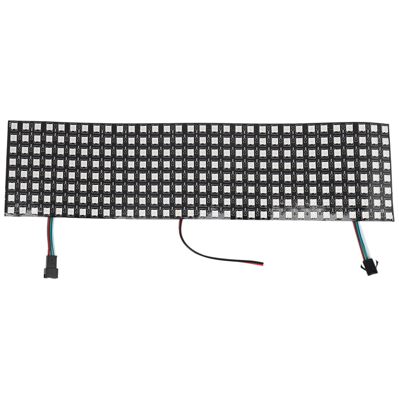 LED Panel, WS2812B RGB 832 Pixels Digital Flexible Dot Individually ...