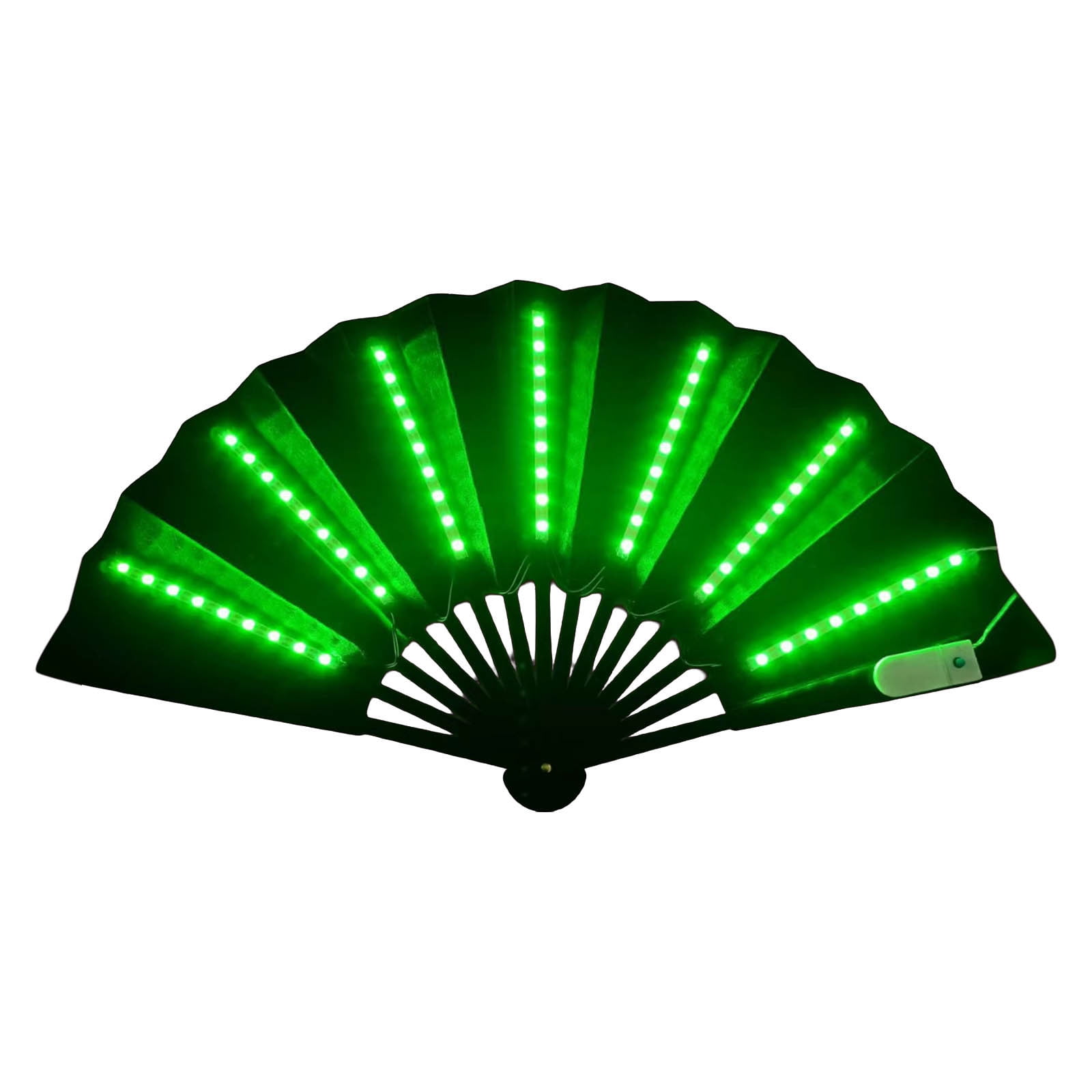LED Paper Fans Set for Parties Glowing Hand Popping Fans Ideal for ...