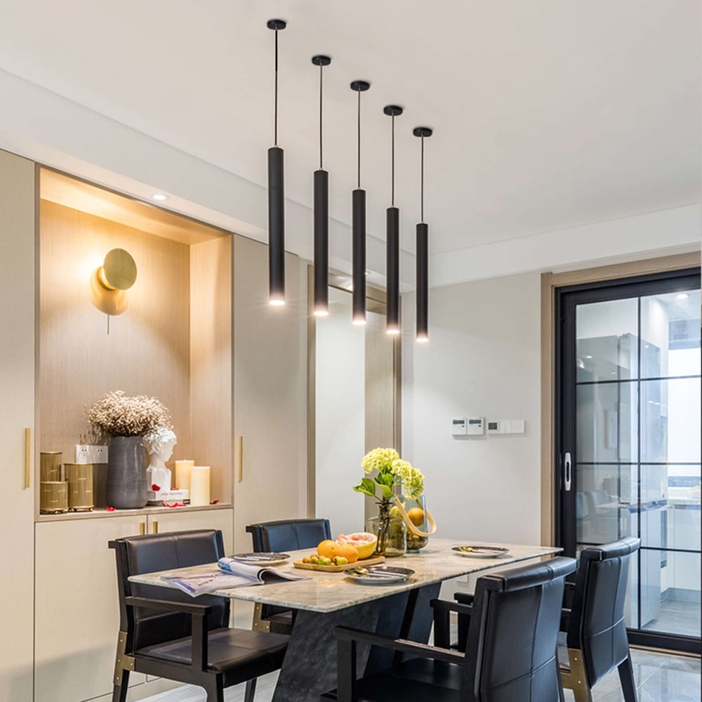 LED Pendant Light Fixtures Ceiling Hanging, Minimalist Chandelier ...