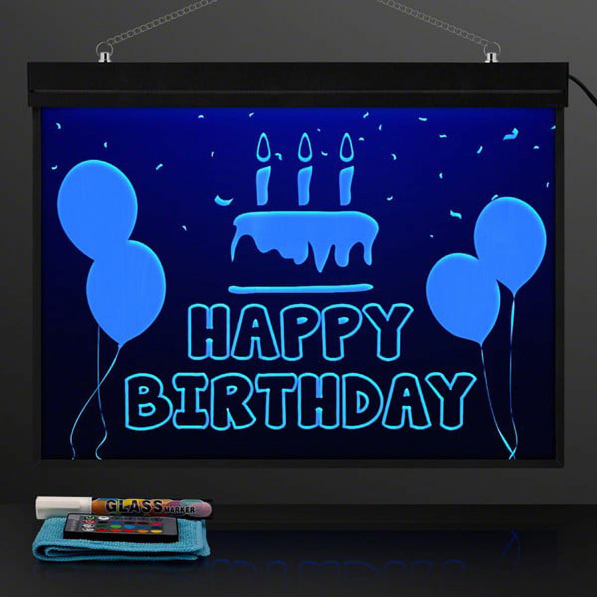 LED Personalized Sign Write On Color Changing Light Board by Blinkee ...