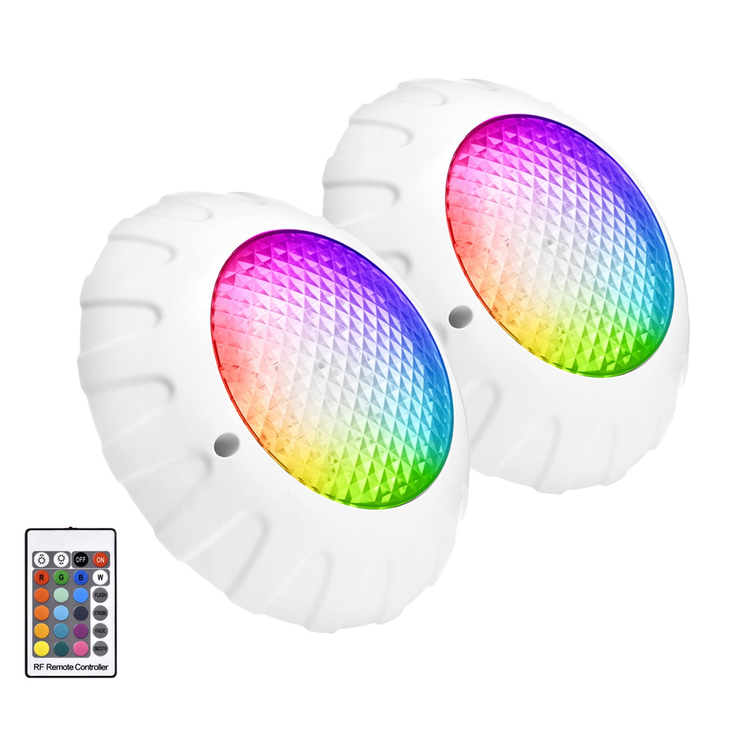 LED Pool Lighting PAR56, 36 W RGB Swimming Pool Lighting, IP68 Waterproof Pool Lamp Light with ...