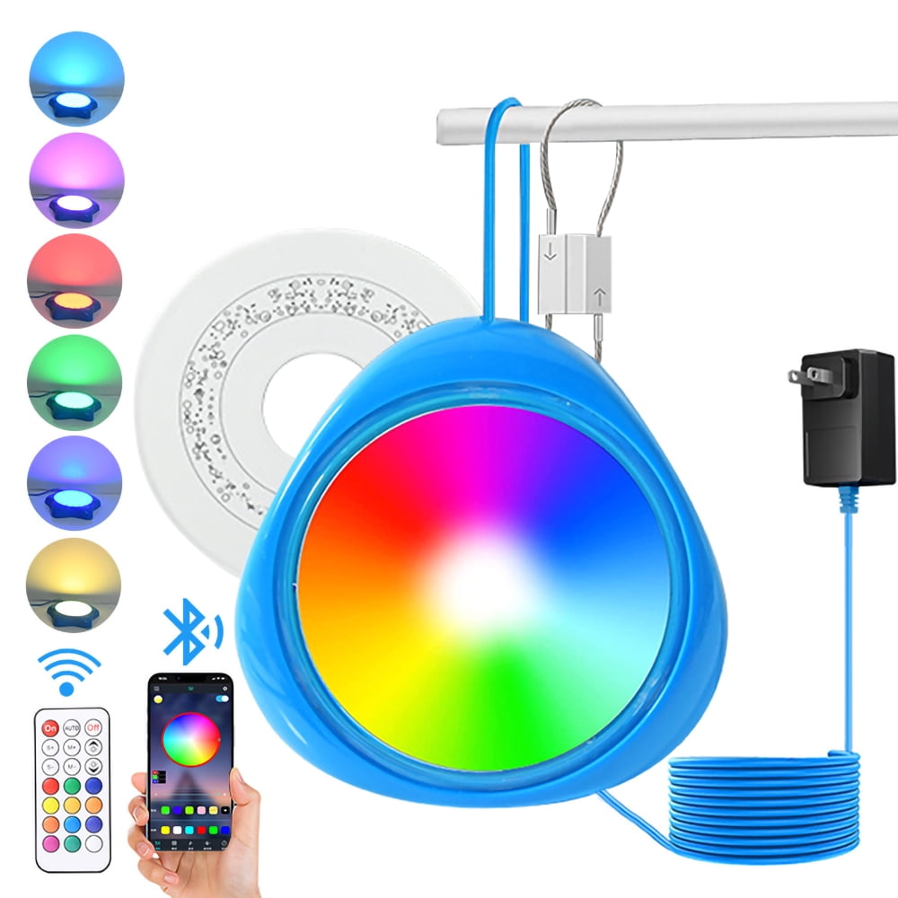 Wiher LED Pool Lights, RGB Dimmable Waterproof Lights, App Controlled ...
