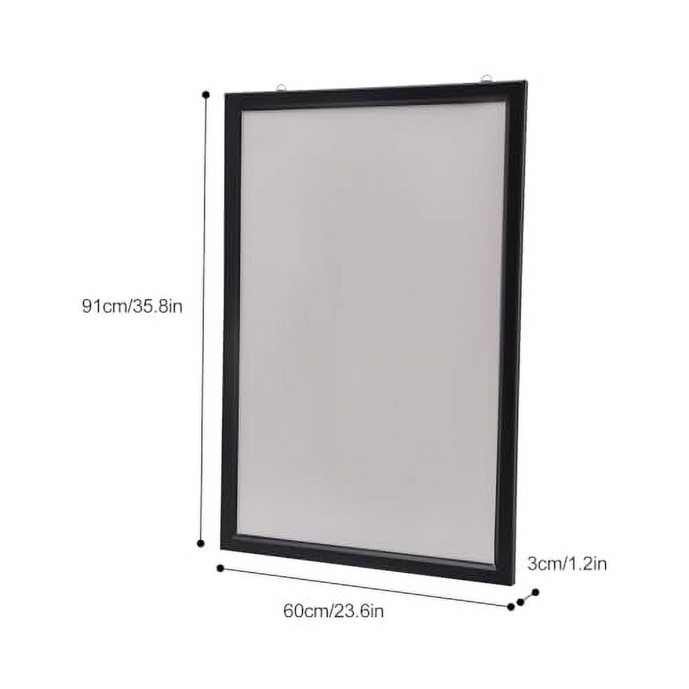 LED Poster Frame, 18" x 24" LED Light Box Photo Frame Holder, Wall ...