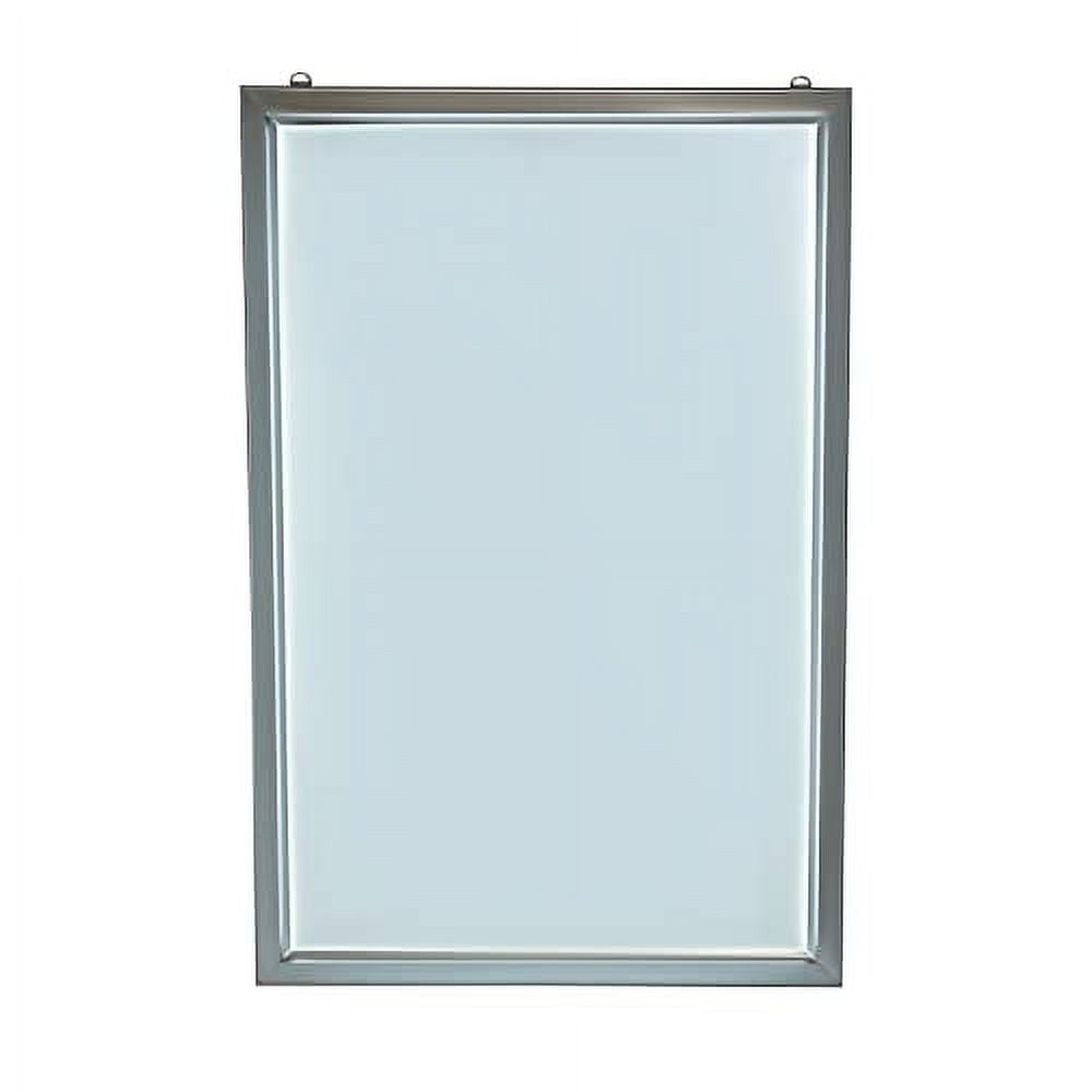 LED Poster Frame, 18" x 24" LED Light Box Photo Frame Holder, Wall ...