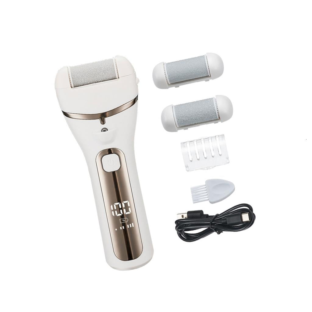 LED Power Display Foot Sander Adjustable Speeds Rechargeable Operation ...