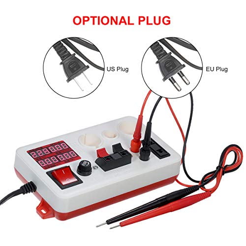 LED Power Tester，LED Power Tester Lamp Tester Box Test Clamp Electric ...