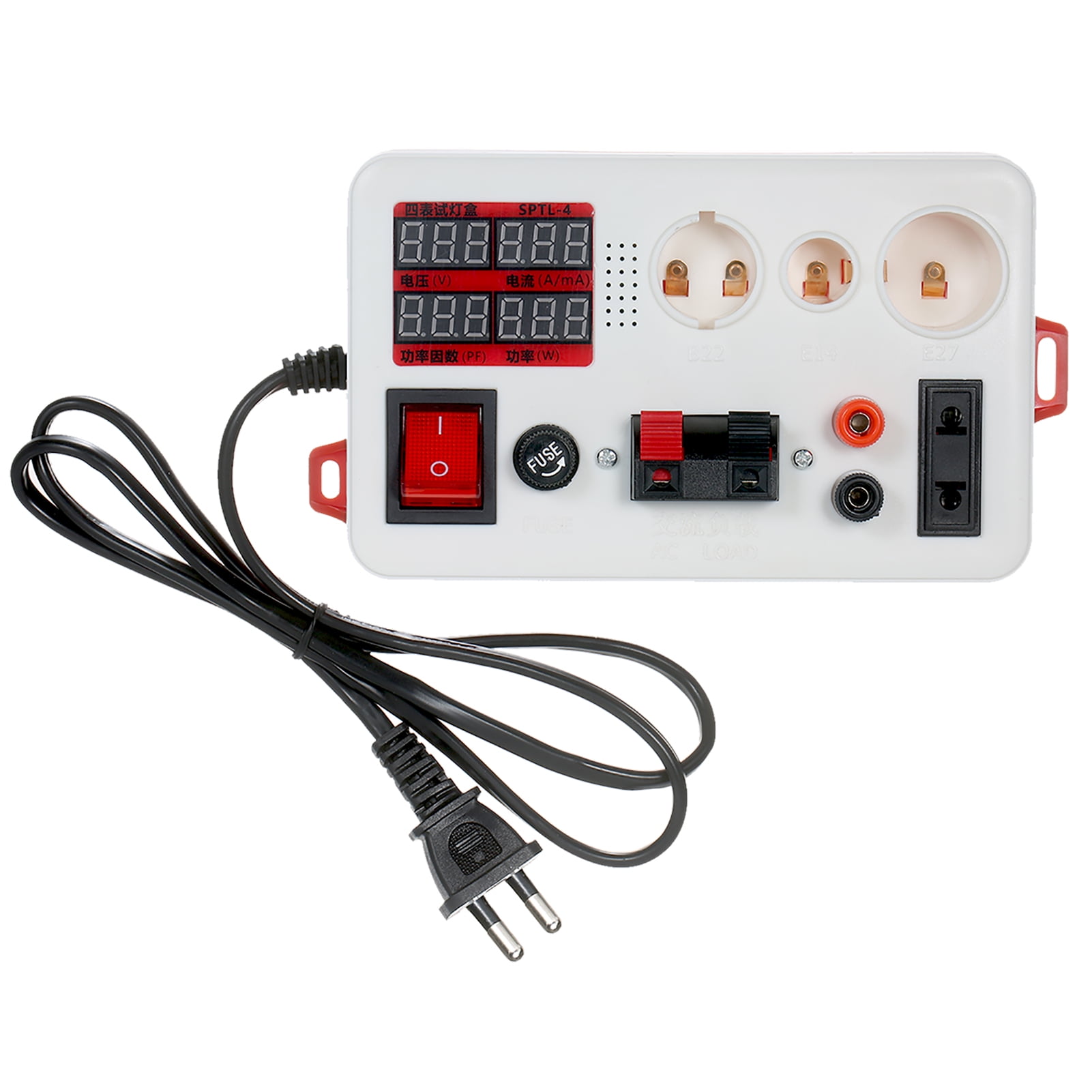LED Power Tester Lamp Tester Box Test Clamp Electric Power Meter for ...