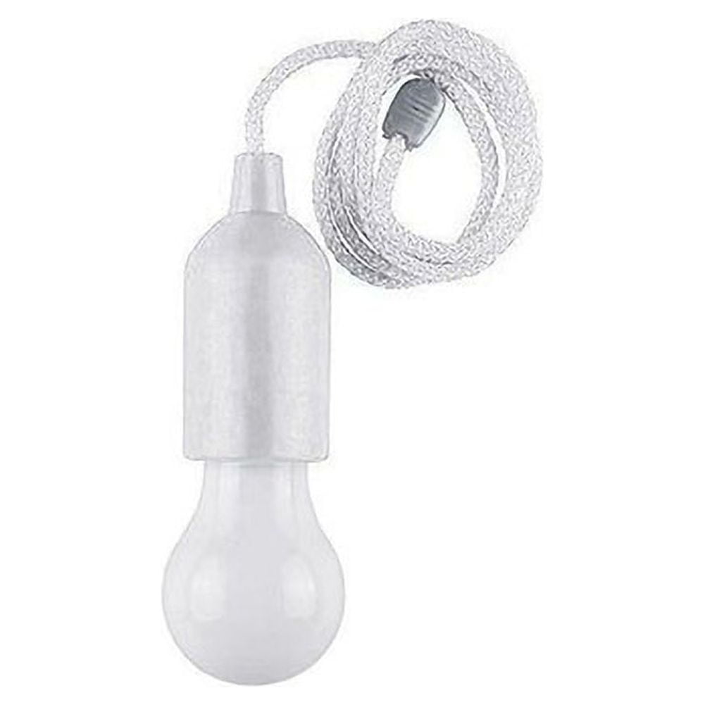 LED Pull Cord Light Bulb, LED Bulb Light Hanging Pull Cord Lamp Battery ...