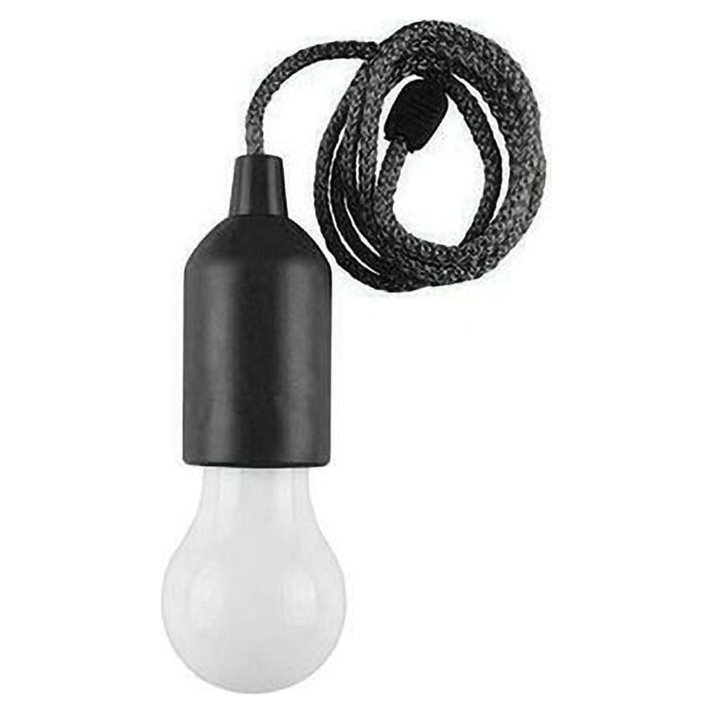 LED Pull Cord Light Bulb, LED Bulb Light Hanging Pull Cord Lamp Battery ...