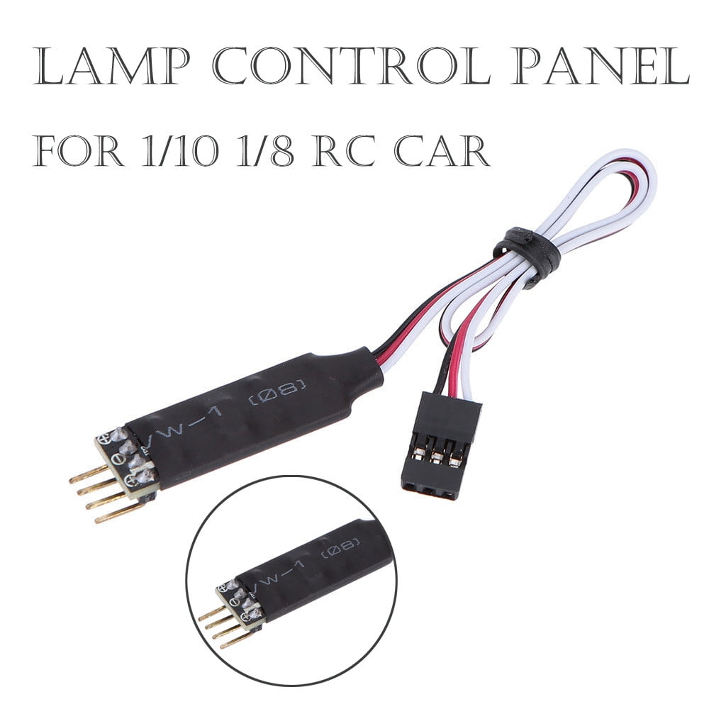 Car Lamp for RC Control 1/8 LED Accessory for Panel Car Model - Walmart.com