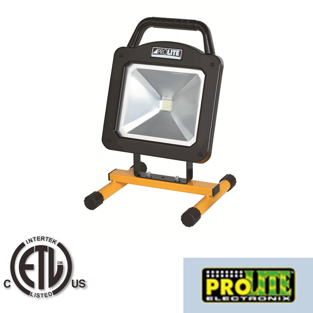 LED RECHARGEABLE FLOOD LIGHT 3 BRIGHTNESS LEVELS 2000/1000/500 LUMENS ...