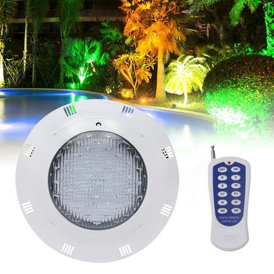 LED RGB Swimming Pool Submersible Light Underwater Waterproof Spa Lamp ...