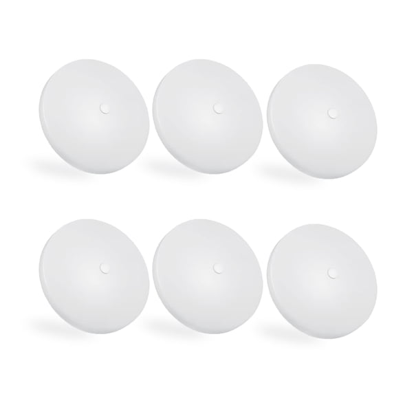 LED RV Dome Ceiling Lights 5CCT 6 Pack, On/Off Switch, DC 12V Surface ...