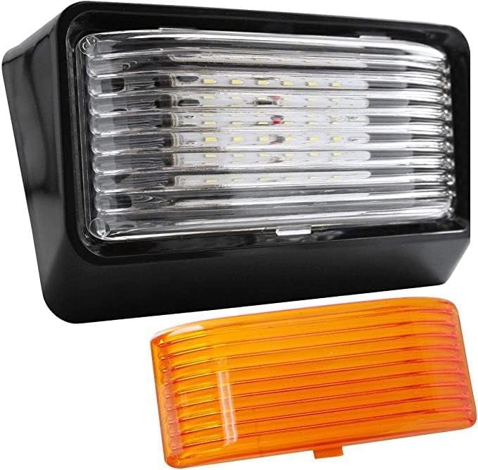 LED RV Motion Sensor Exterior Porch Utility Light Black 12v Lighting ...