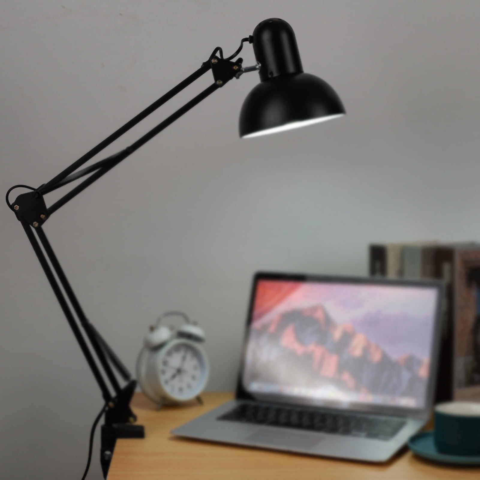 LED Reading Lamp with Clip Flexible Adjustable Table Lamp for Study ...