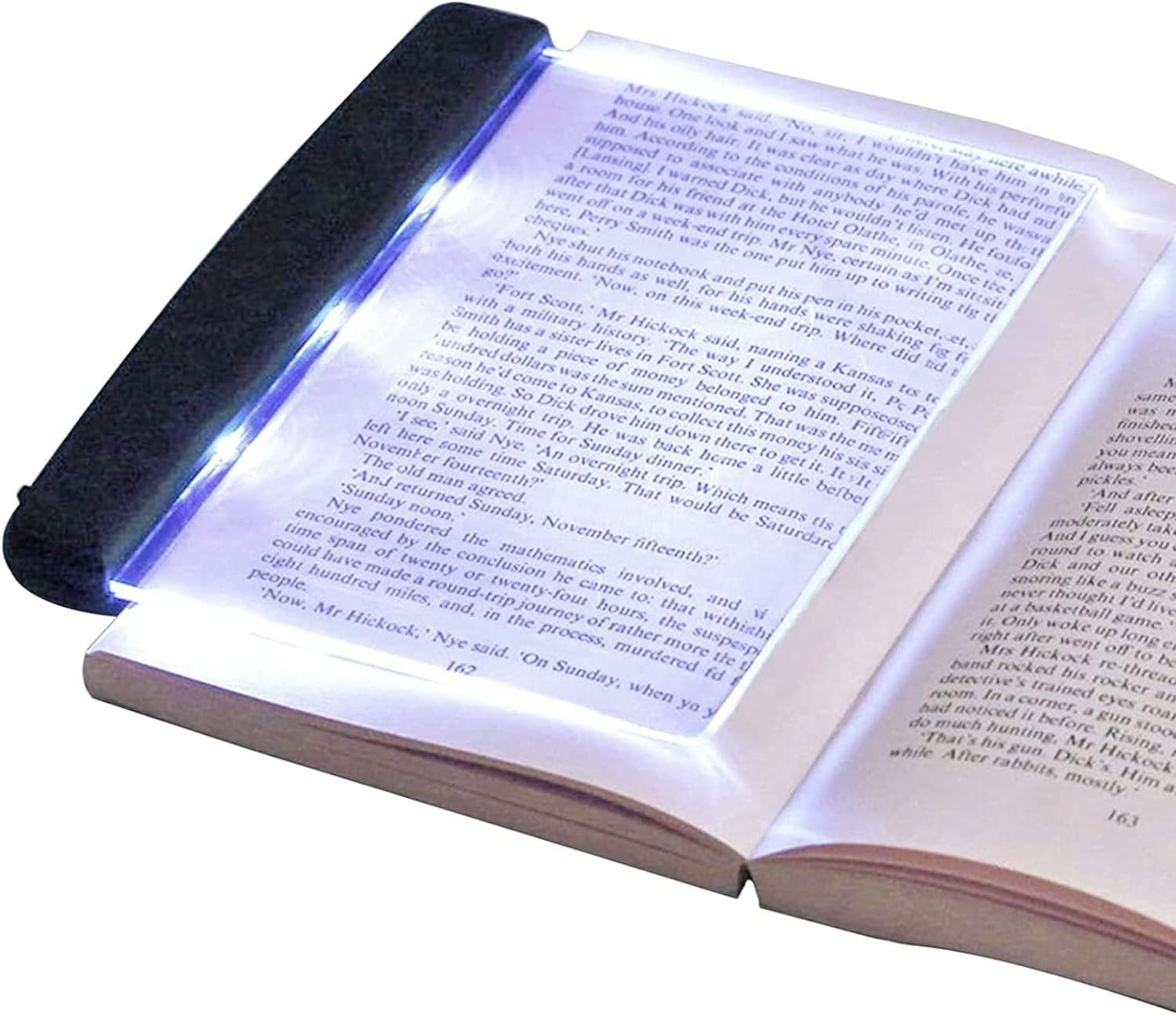 LED Reading Light, Flat Reading Light Acrylic Bookmark LED Reading ...