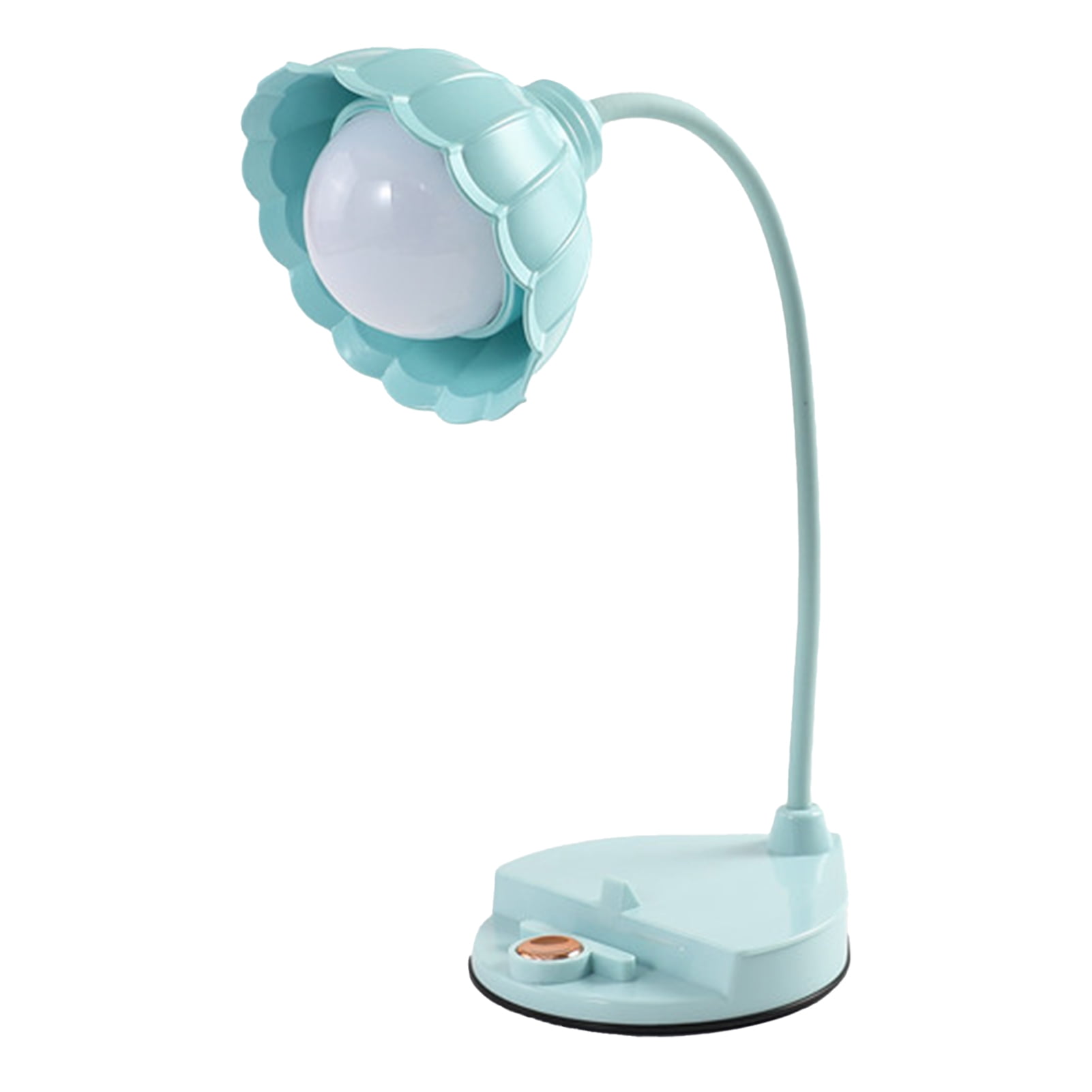 LED Reading Light Plastic Flower Shaped Touch Sensitive USB Charging ...