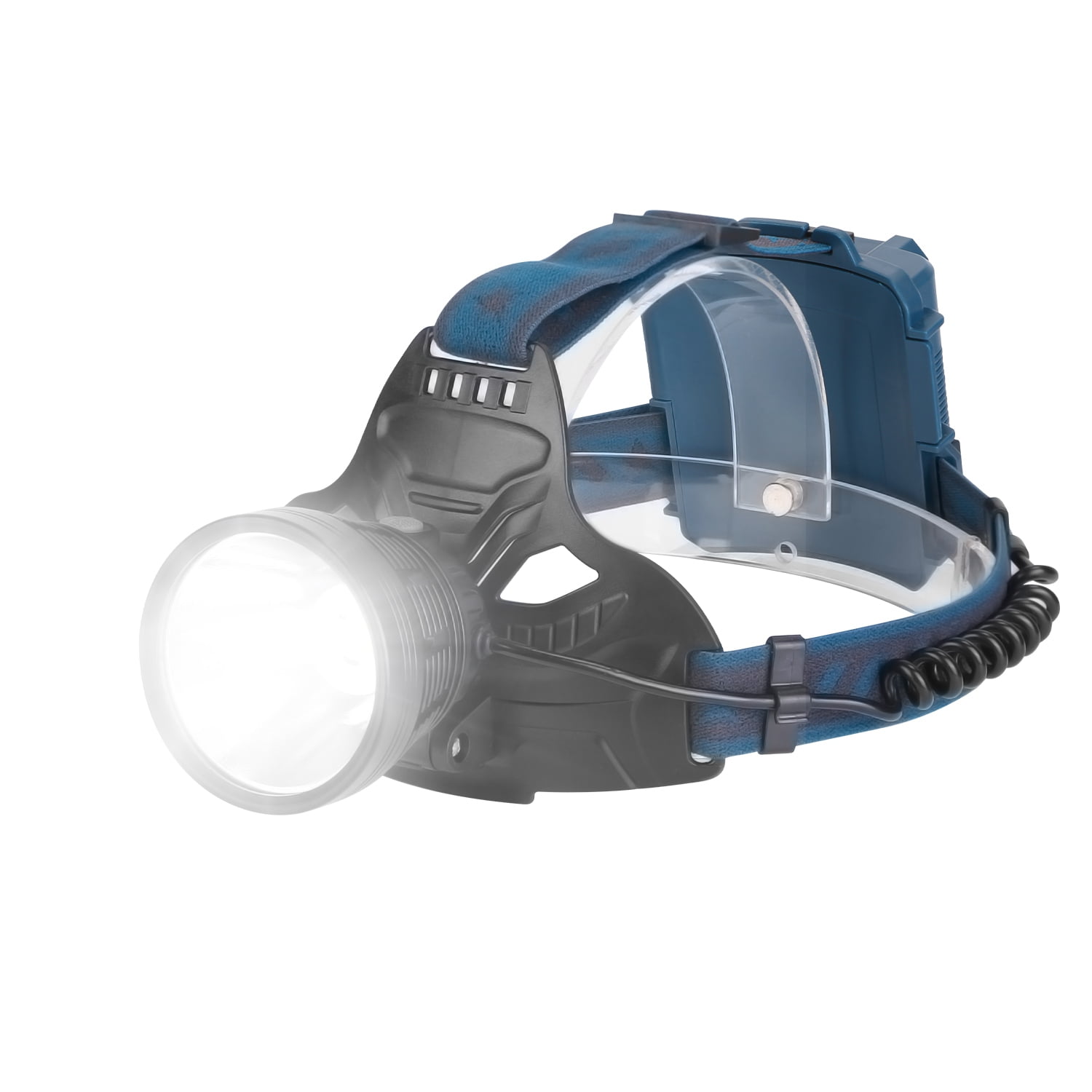 LED Rechargeable Headlamp, 100000 Lumens Super Bright Headlamp Torch 90 ...