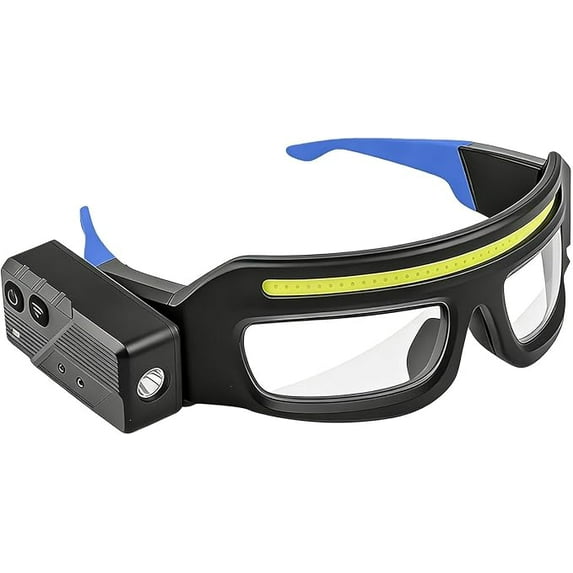 LED Rechargeable Headlight Glasses – Motion Sensor & Touch Control 5 ...