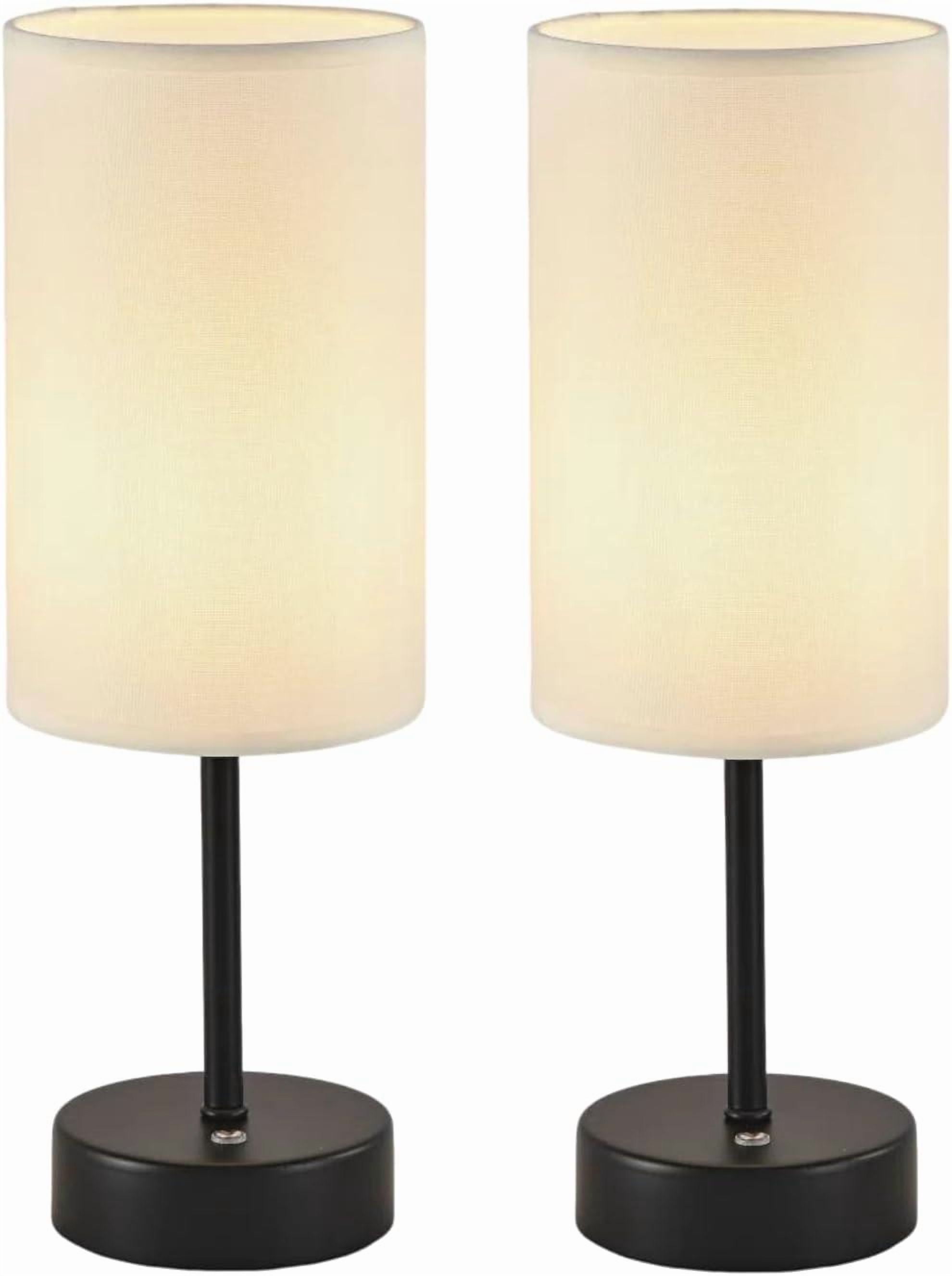 LED Rechargeable Small Cordless Table Lamp, Touch Control,Low Battery ...