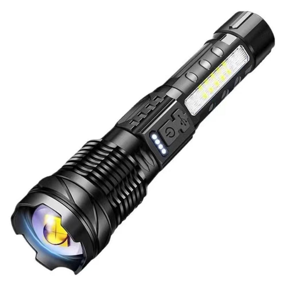 LED Rechargeable Zoom Pocket Flashlight Lamp Super New Torches Bright ...