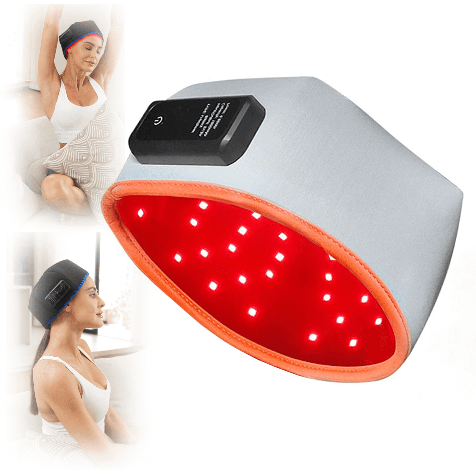 Docreld LED Red Light Therapy Hat,Laser Hair Growth Cap,Hair Growth ...