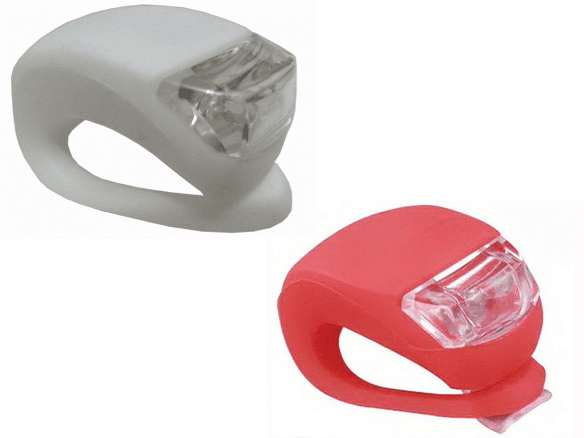 LED Red and White Multi Use Bike Light Combo - Walmart.com