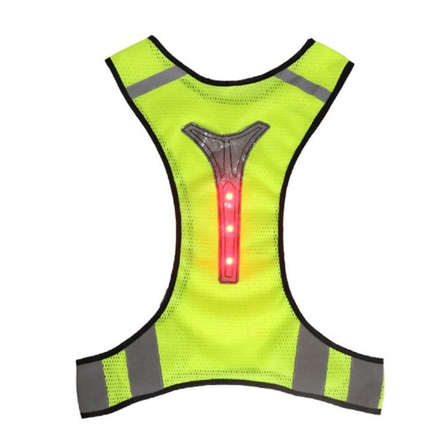 LED Reflective Night Running Cycling Safety Warning High Visibility ...