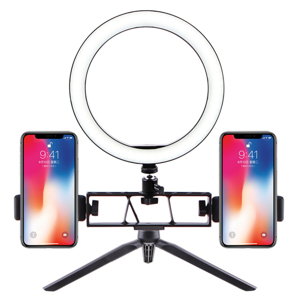 LED Ring Light Fill Lighting Dimmable with Tripod Stand for Phone ...
