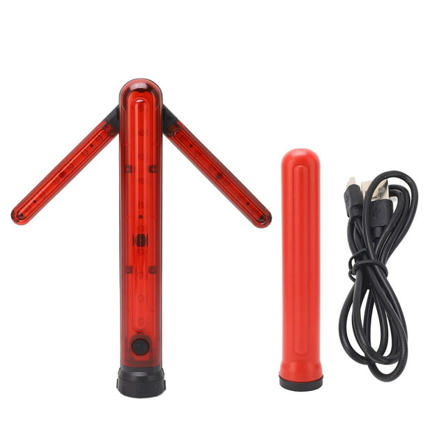 Led Road Safety Flare With Turn Arrow Magnetic Red Light Signal Traffic