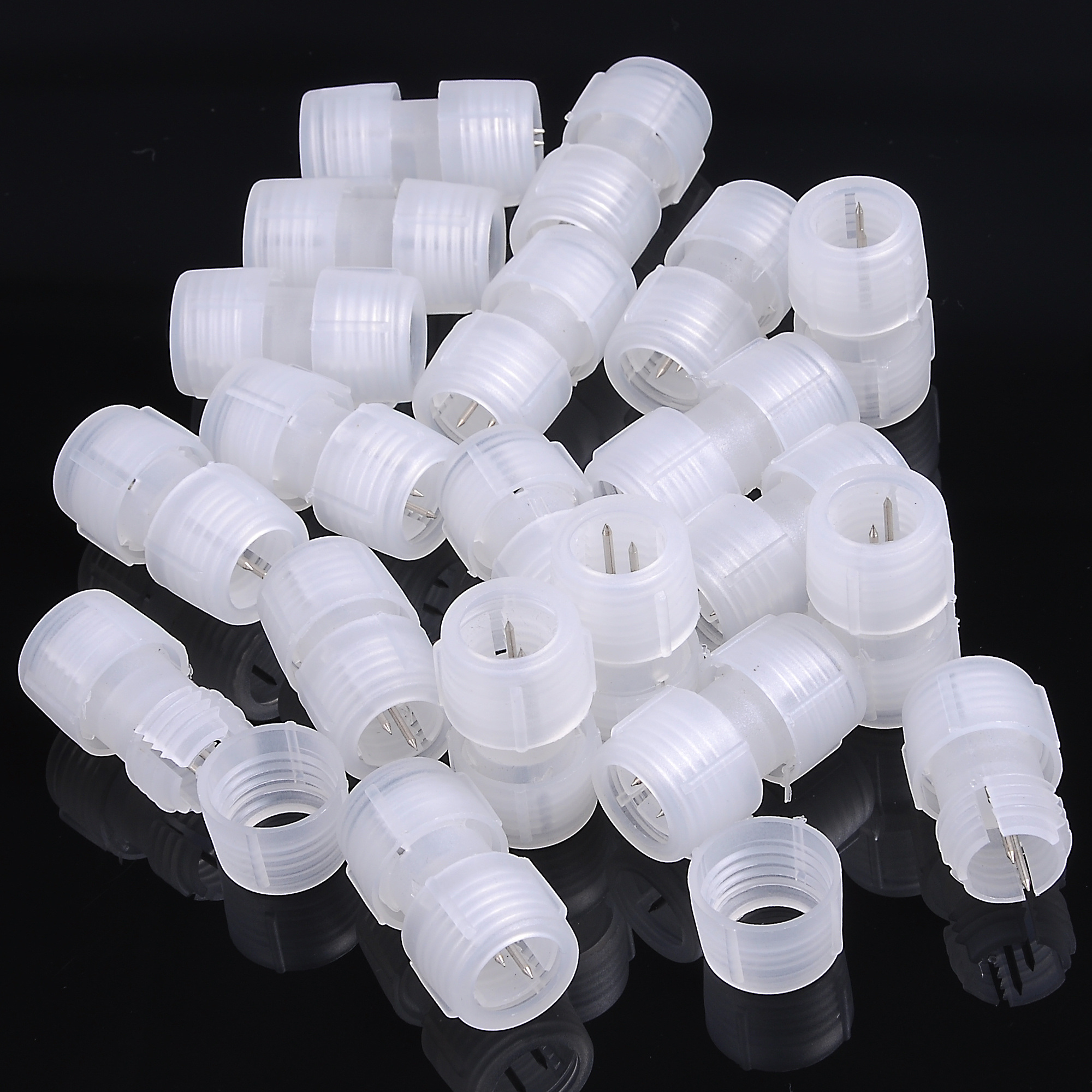 LED Rope Light Connector Kit - 20pcs - 0.31 - Extend and splice your ...