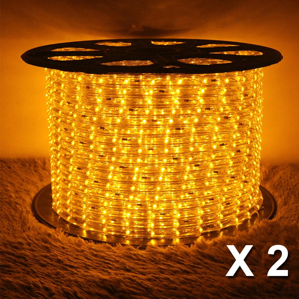LED Rope Lights 110V Waterproof Connectable String Lights for Indoor ...