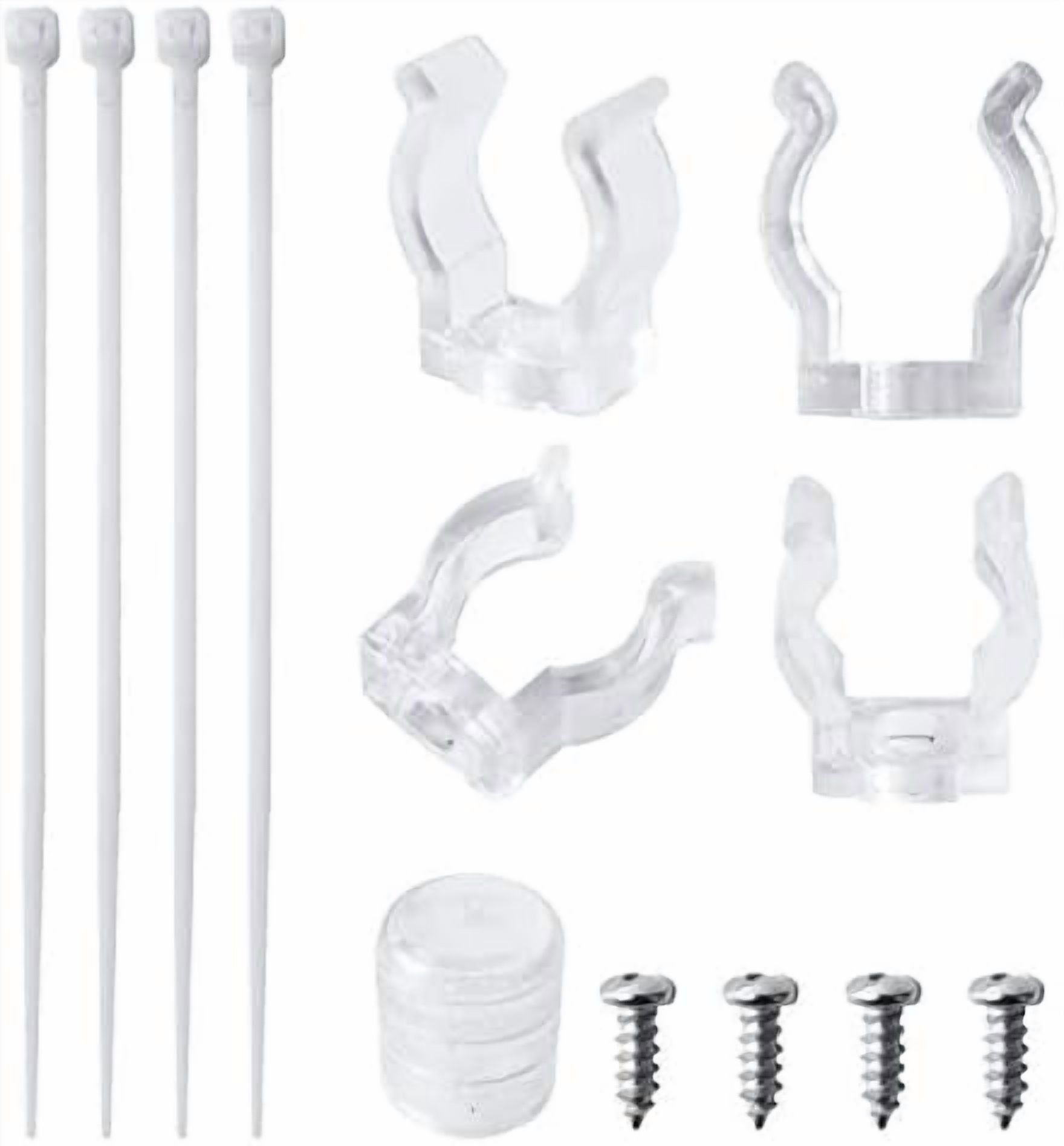LED Rope Lights Clips, 36 Pack Set Mounting Bracket Fixing Rope Lights ...