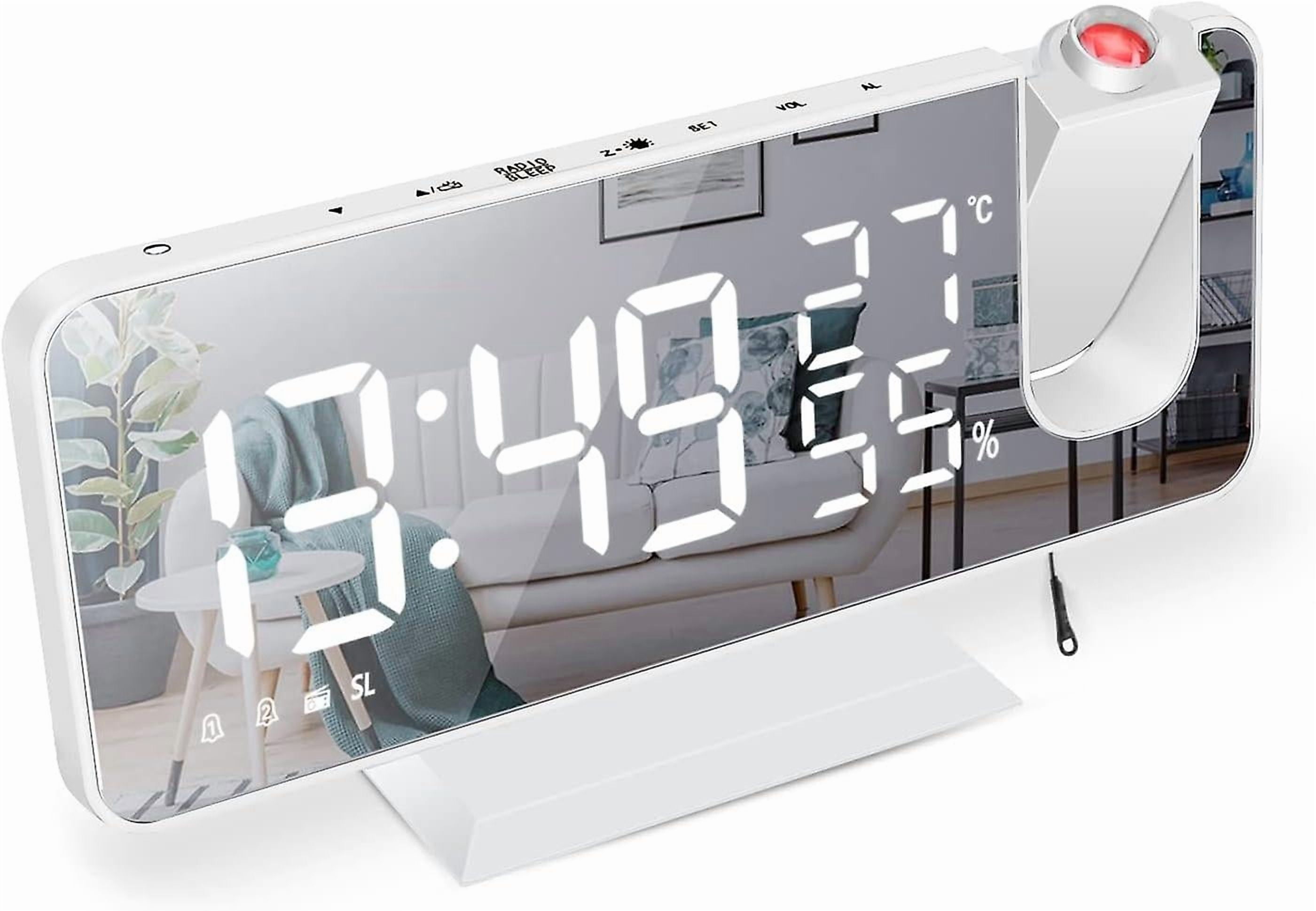 LED Round Rotating Digital Stopwatch 99 Minutes 59 Seconds for Studying ...