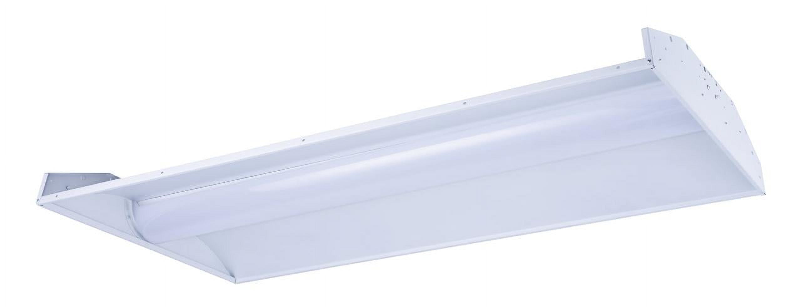 LED SEMI-INDIRECT FIXTURE, 4000K, 80, CRI80, ETL, 52W, 180W EQUIVALENT ...