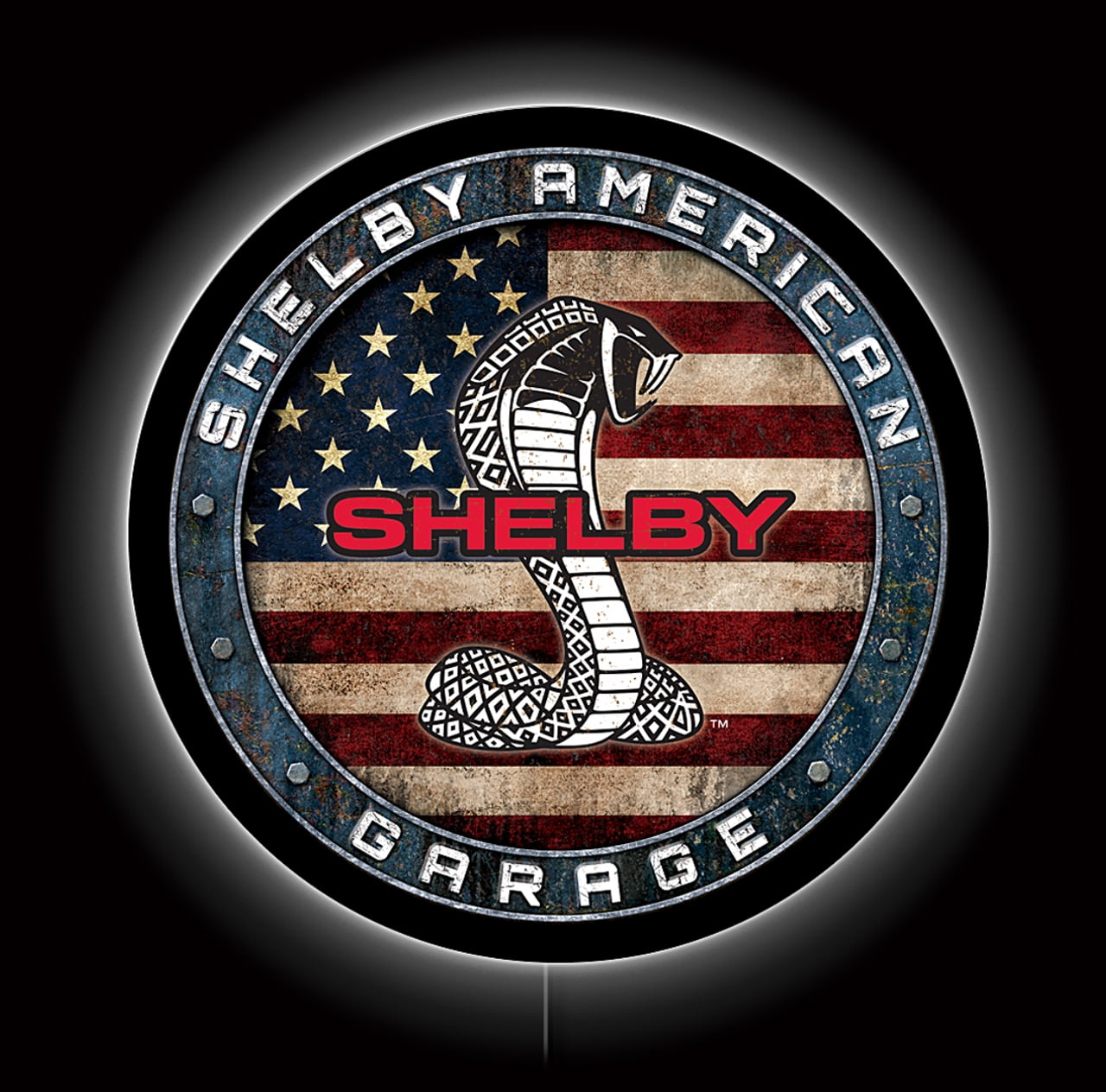 LED SHELBY GARAGE Signs - Walmart.com