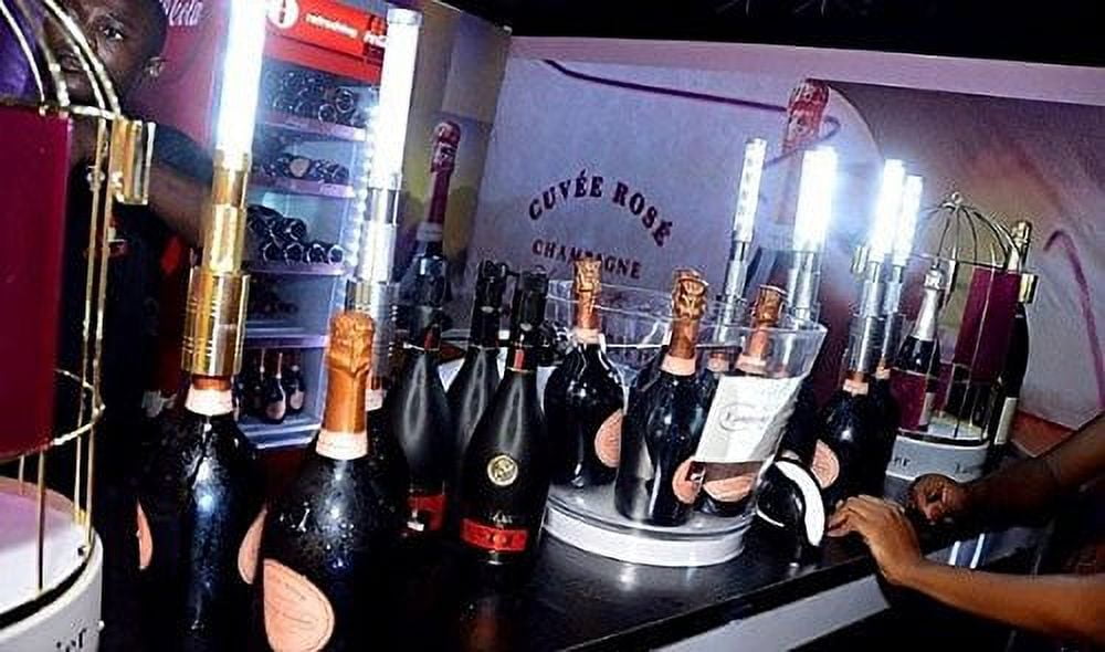 LED STROBE BATON TOPPER Bottle Service Sparkler for Vip Nightclubs Led ...