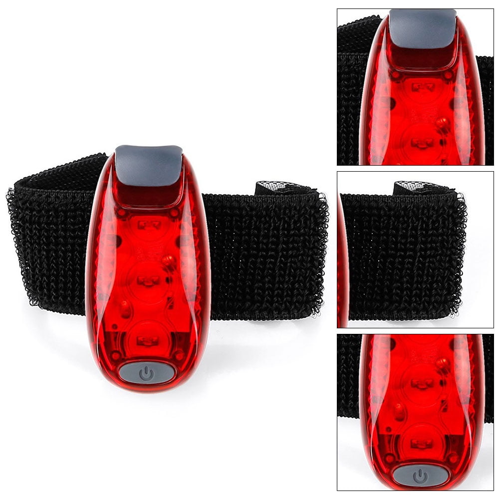 LED Safety Cycling Lights Flashing Warning Lamp for Helmet Backpack ...