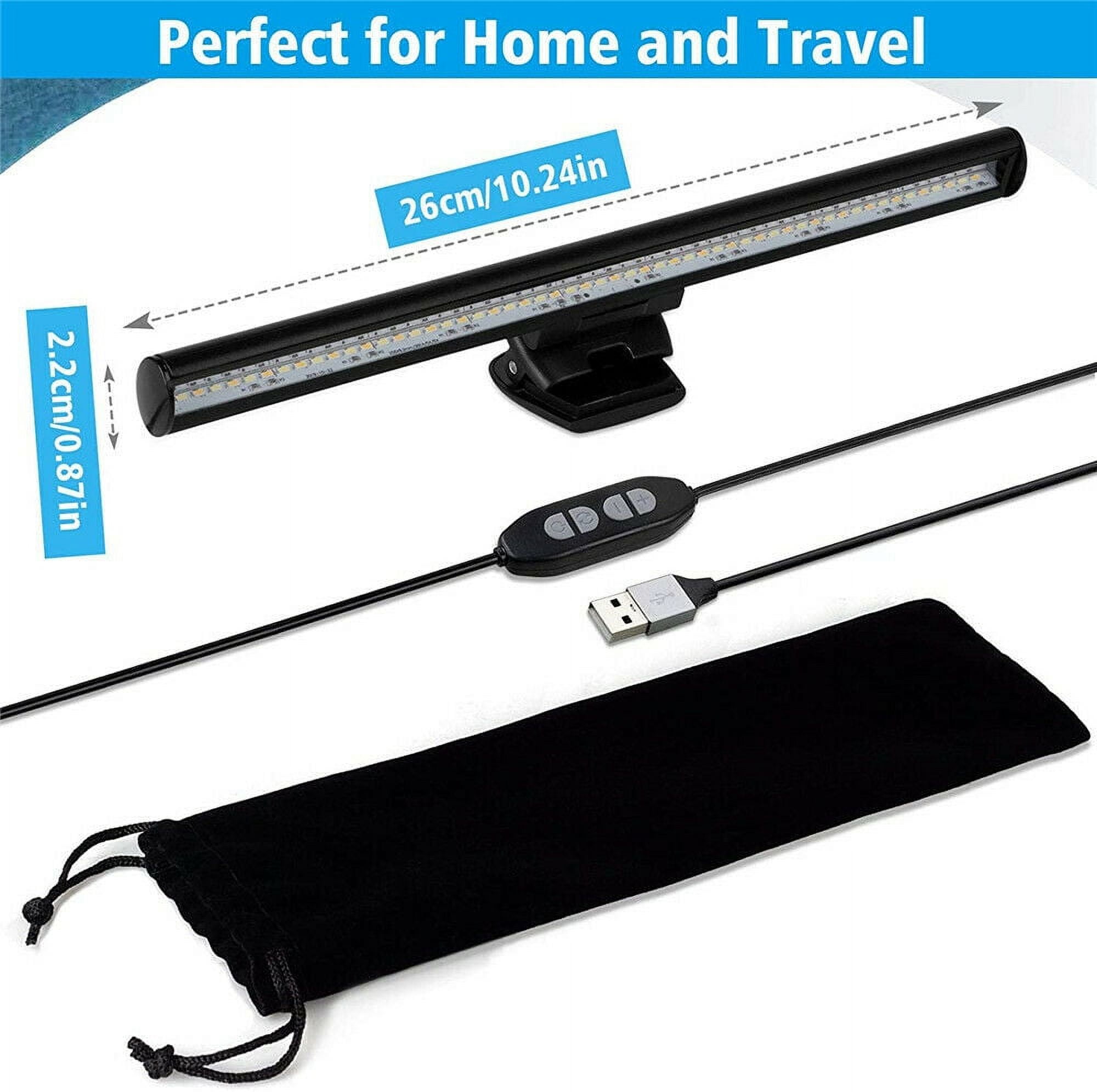 LED Screen Bar Light USB Computer Monitor Eye-Caring Reading Desk Lamp ...