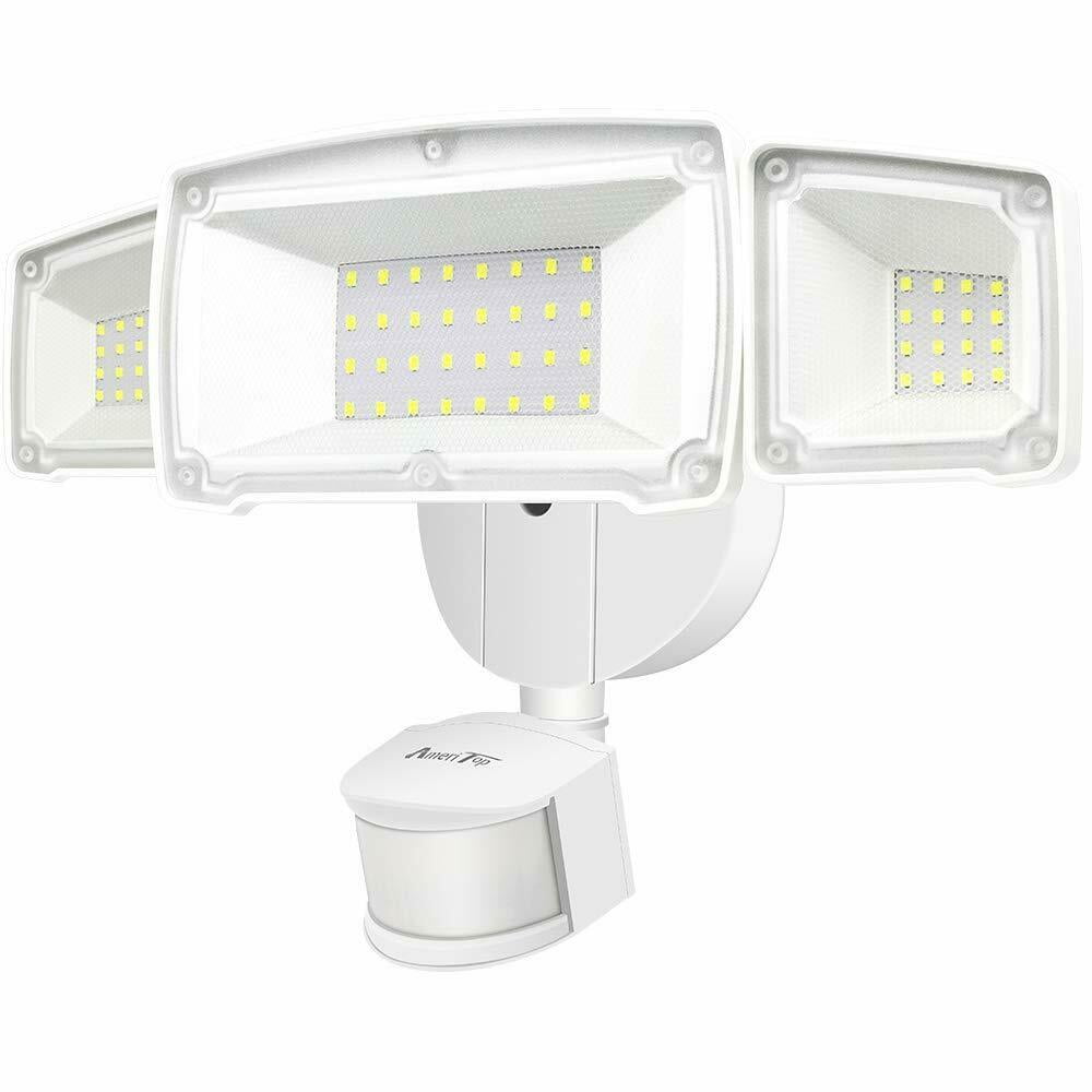 LED Security Light with Motion Sensor, LED Outdoor Flood Light 35W, 3 ...