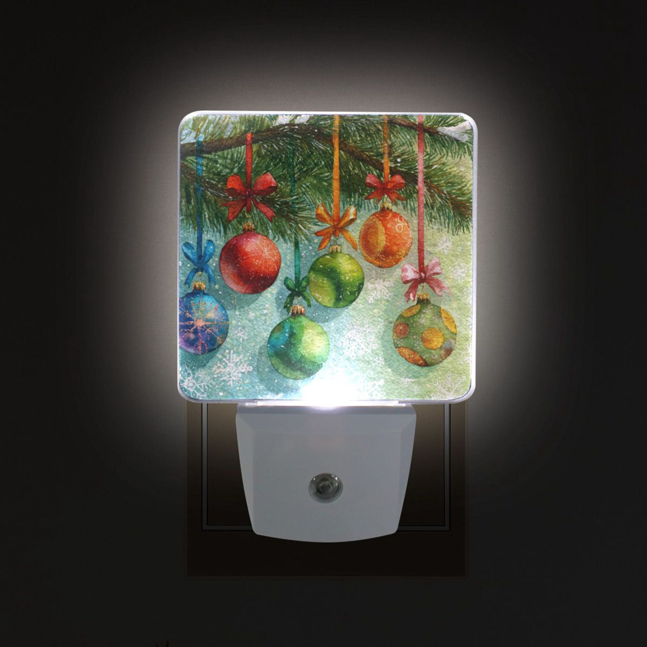 LED Sensor Night Light Auto On/Off Dusk to Dawn Lamp for Bedroom ...