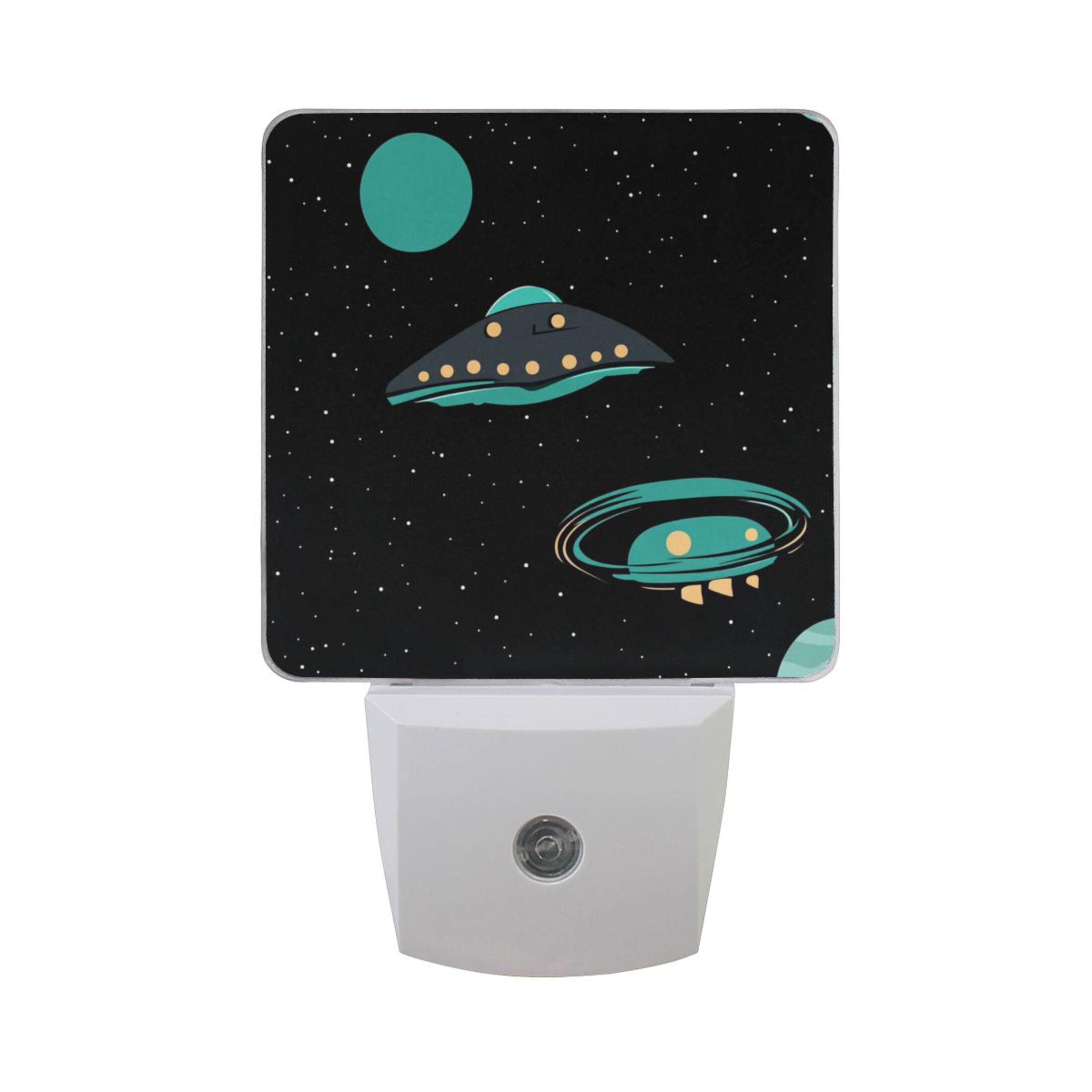 LED Sensor Night Light Dusk to Dawn Auto ON & Off, Plug-in Alien ...