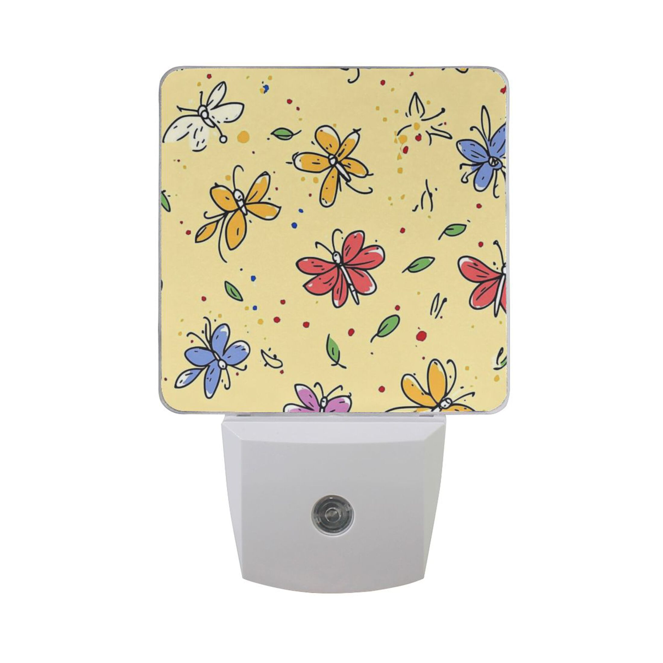 LED Sensor Night Light Dusk to Dawn Auto ON & Off, Plug-in Line ...