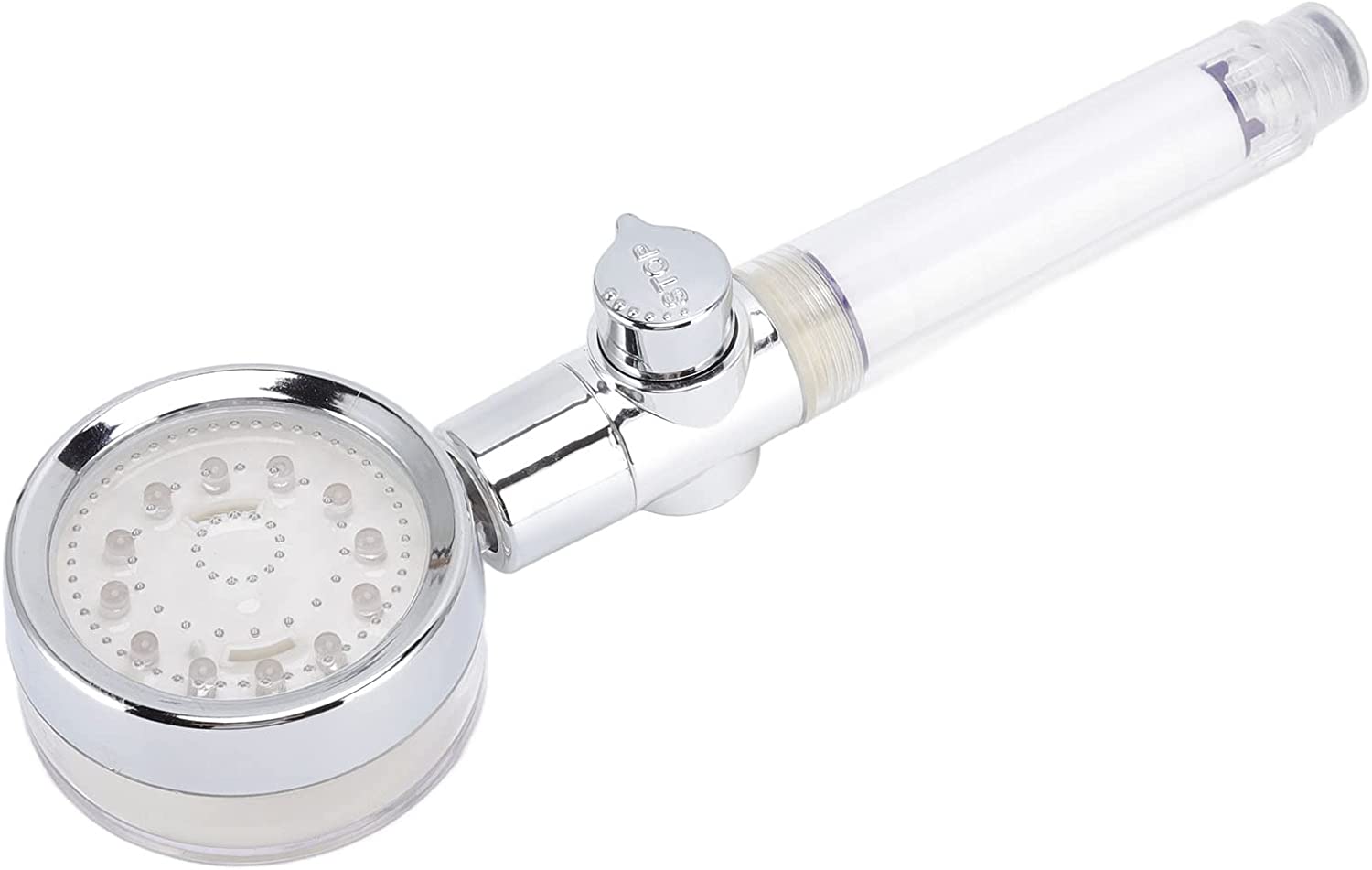 LED Shower Head Portable Sprayer in 3 Colors with Pause Switch in The ...
