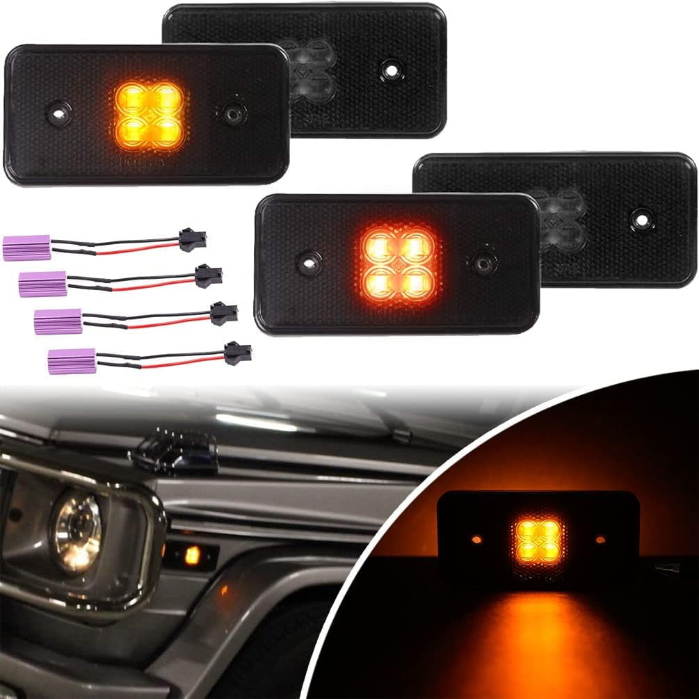 LED Side Marker Light Assembly for 2002-2014 Mercedes Benz W463 G500 ...