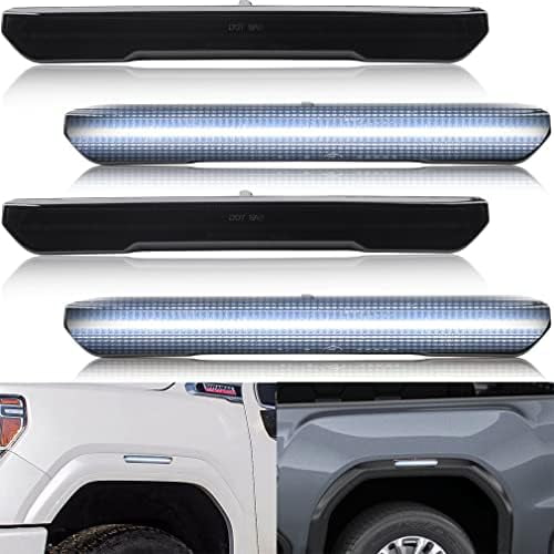 LED Side Marker Lights Assembly for 2020 2021 2022 2023 2024 2025 GMC ...