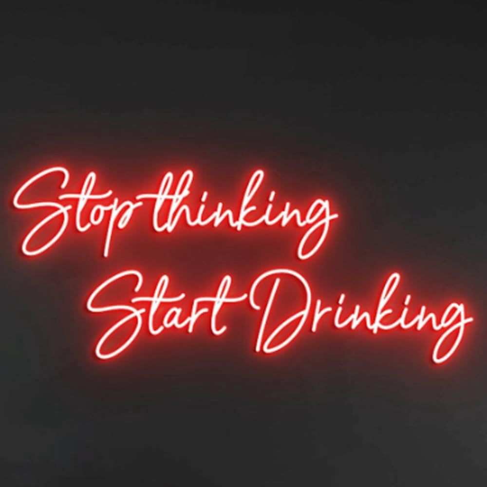 LED Sign Bar Neon Signs Drinks Led Lights Tiki Bar Wall Decorative ...
