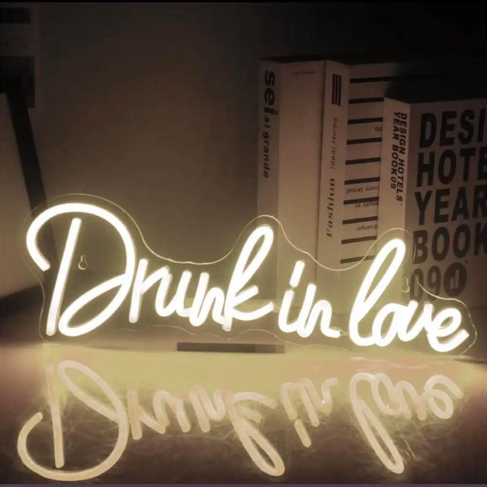 LED Sign Bar Neon Signs Drinks Led Lights Tiki Bar Wall Decorative ...