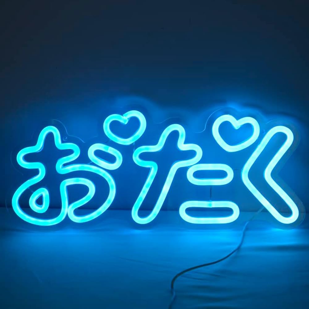 LED Sign Japanese Sushi Neon Signs Kawaii Led Lights Wall Decorative ...